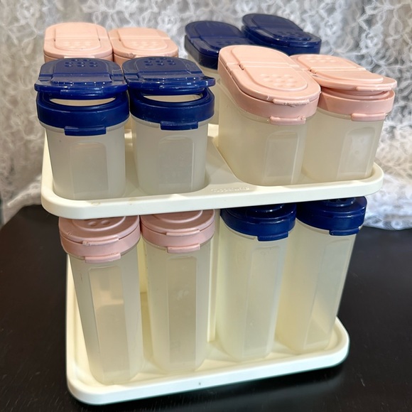 Tupperware | Kitchen | Vtg Tupperware Modular Mates 8 Spice Containers ...